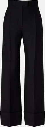 Valentino Weite Hose aus Crepe Couture