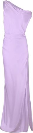 The Sei cowl-neck asymmetric dress - Violet