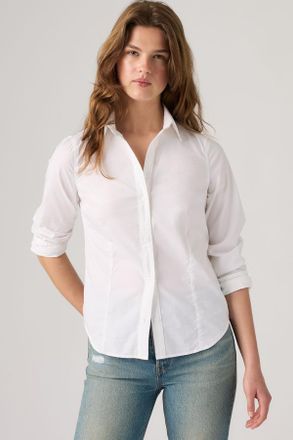 Levi's Slim Poplin Shirt - Damen - Wei&szlig; / Wei&szlig;