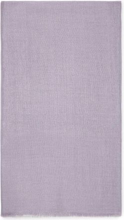 Brunello Cucinelli Transparenter Schal mit Fransensaum - Violett