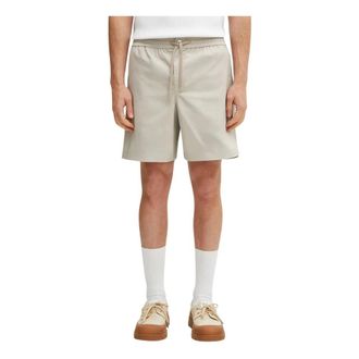 Maison Kitsun&eacute; Handwriting Ripstop Shorts - - Shorts - Herren - Beige - W42