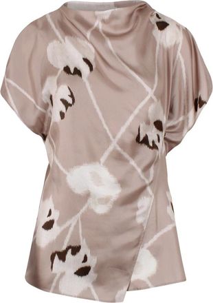 SOEUR Soeur, Femme, Blouses et Chemises, Beige, Taille: 38 FR Fedora Silk Twill Blouse