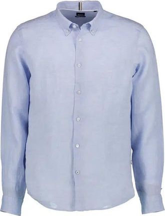 HUGO BOSS Herren Hemd blau