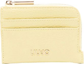 Liu Jo Femme, Accessoires, Jaune, Taille: ONE Size Porte-cartes avec zip