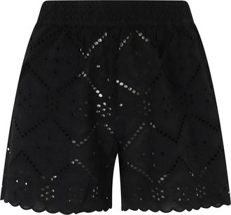 MC2 Saint Barth Femme, Shorts, Noir, Taille: 38 FR Meave Pull Up Shorts