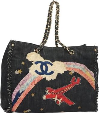 Chanel Damen, Pre-Owned, Schwarzk, ONE SIZEGröße