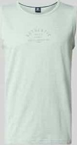 Lerros Tanktop mit Statement-Print und Rundhalsausschnitt