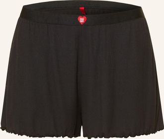 HUGO BOSS Hugo Lounge-Shorts Hugo Hearts schwarz