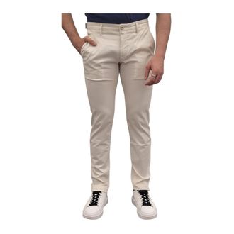 Jacob Cohen Pantalone Slim Fit Bobby TN - - Trousers - Herren - Wei&szlig; - W36