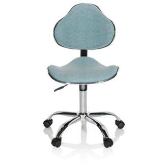 hjh OFFICE [GEBRAUCHT] B-Ware Hjh Office Kinderschreibtischstuhl Kinderstuhl Kiddy Gti 3 Drehstuhl Stoff Mint