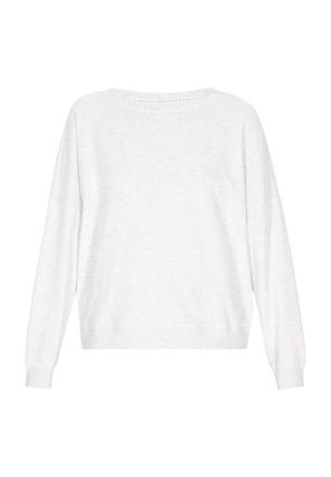 Dreimaster Dreimaster Sweatshirt Frauen cremefarben