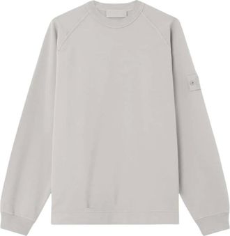 Stone Island Homme, Sweatshirts et sweats &agrave; capuche, Gris, Taille: 2XL Ghost Logo Patch Sweater