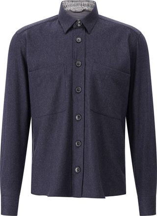 Pantaloni Torino Overshirt aus Wolle & Kaschmir