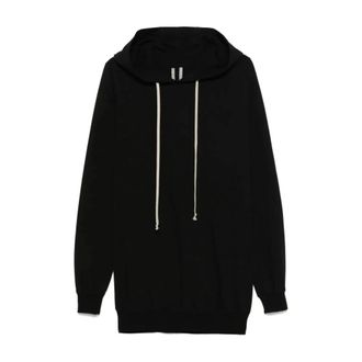 Rick Owens Herren, Sweatshirts & Hoodies, Schwarzk, SGr&ouml;&szlig;e