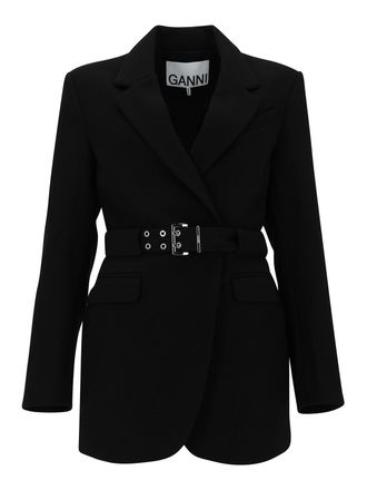 Ganni Blazer - Schwarz
