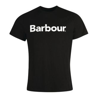 Barbour Essentielles Logo T-Shirt - - Tops - Herren - Schwarzk - XL