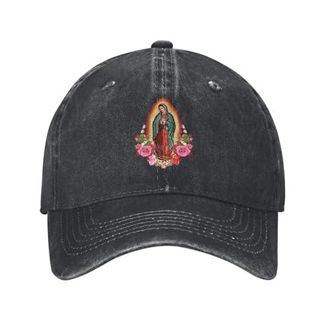 Generic Notre-Dame De Guadalupe Vierge Marie Femme Homme Chapeau L&eacute;ger Casquette Trucker R&eacute;glable Casquettes Snapback pour Ext&eacute;rieur Running Voyage