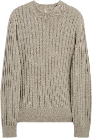 Sunflower Homme, Pulls, Beige, Taille: XL Pull ras du cou en lin et coton
