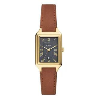 Fossil Femme, Accessoires, Jaune, Taille: ONE Size Montre Raquel Es5303