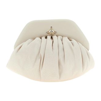 Vivienne Westwood Femme, Sacs, Beige, Taille: ONE Size Brooke Clutch
