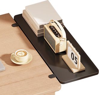 Generic Schreibtischverl&auml;ngerung | kleines Tischkanten-Computerregal | klappbare Arm-Ellenbogenst&uuml;tze f&uuml;r Computer und Tastatur-Schreibtischverl&auml;ngerung(Black