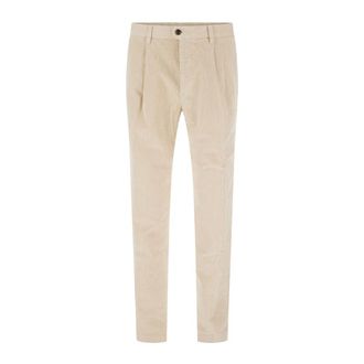 Incotex Straight Leg Hose - - Trousers - Herren - Beige - W35