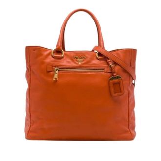 Prada Pre-owned Satchel - - Pre-owned - Damen - Orange - ONE SIZE