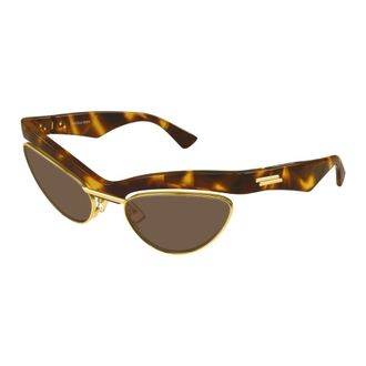 Bottega Veneta Sonnenbrille - - Accessories - Damen - Braun - 59 MM