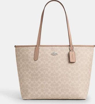 Coach City Tote aus Signature-Canvas