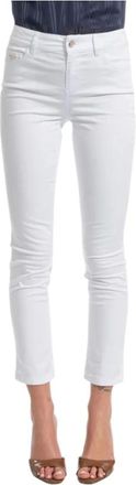 Liu Jo Femme, Jeans, Blanc, Taille: W32 Cropped Jeans