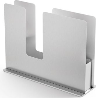 Zack Serviettenhalter LINU 20261 - Metall - Silber - Modern - NAPKIN_HOLDER - Holder