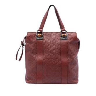 Gucci Pre-owned Bamboo Bar Tote Bag - - Pre-owned - Damen - Rot - ONE SIZE