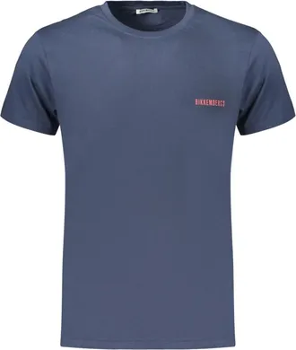Dirk Bikkembergs Kurz&auml;rmeliges T-Shirt - - Tops - Herren - Blau - S