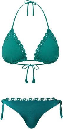 Twinset Femme, Maillots de bain, Vert, Taille: 42 FR Triangle Bikini Set