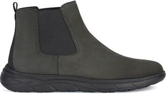 Geox Homme U Portello Bottines à la Cheville, Boue, 41 EU