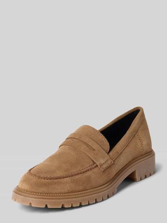 Tamaris Slipper aus echtem Leder Modell Chunky Loafer