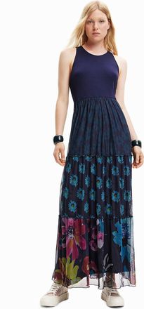 Desigual Womens Vest_Dudas 5000 Dress, Blue, M