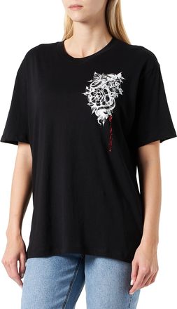 Replay Damen W3623E T-Shirt, 098 Black, XXS