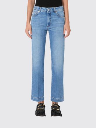 Sportmax Straight-Jeans mit mittlerer Leibh&ouml;he und 5 Taschen aus Baumwolldenim