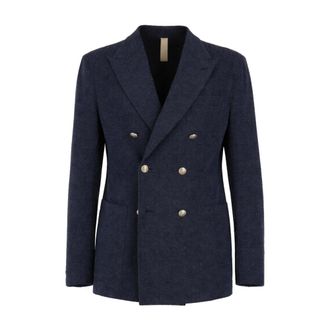 Eleventy Homme, Vestes, Bleu, Taille: 2XL Veste Structur&eacute;e