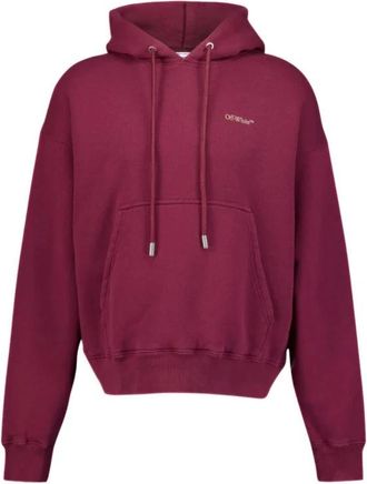 Off-white Homme, Sweatshirts et sweats &agrave; capuche, Rouge, Taille: L Sacs