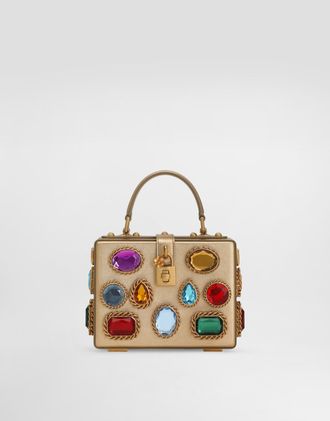 Dolce & Gabbana Henkeltasche Dolce Box - Frau Handtaschen Gold Onesize