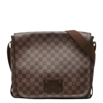 Louis Vuitton Sac bandouli&egrave;re vintage doccasion - Femme - Pre-owned - Brun - Taille: ONE Size