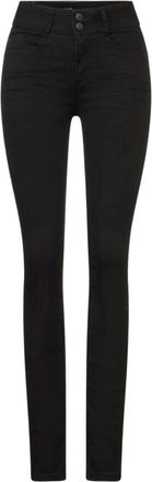 Street One York Slim Fit Jeans - - Jeans - Damen - Schwarzk - W25 L30