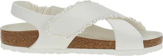 Birkenstock Femme, Chaussures, Blanc, Taille: 41 EU Tulum Pearls