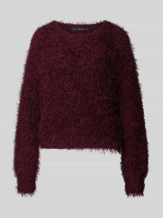 Oui Strickpullover mit Rundhalsausschnitt