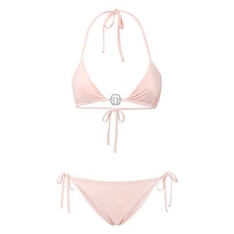 Philipp Plein Femme, Maillots de bain, Rose, Taille: 38 FR Bikini