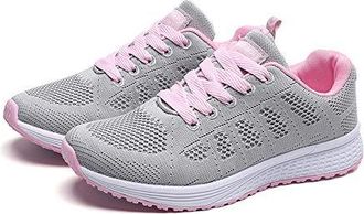 Generic Baskets de marche l&eacute;g&egrave;res en maille respirante &agrave; enfiler pour femme, chaussures de course, gym, entra&icirc;nement, tennis, baskets tendance et d&eacute;contract&eacute;e