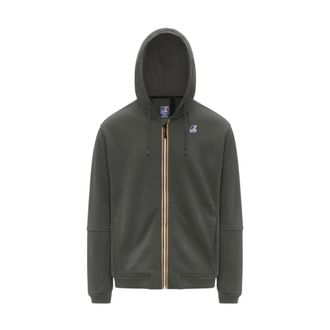 K-Way Prosper Full Zip Sweat &agrave; capuche - Homme - Sweatshirts et sweats &agrave; capuche - Vert - Taille: XS