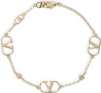 Valentino Garavani Femme, Accessoires, Jaune, Taille: M VLogo Signature Bracelet